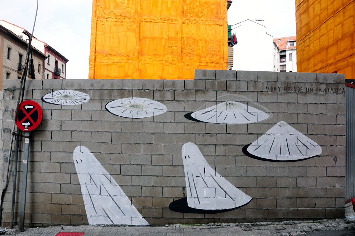 Escif. Mural. Bilbao 2010 - SC Gallery